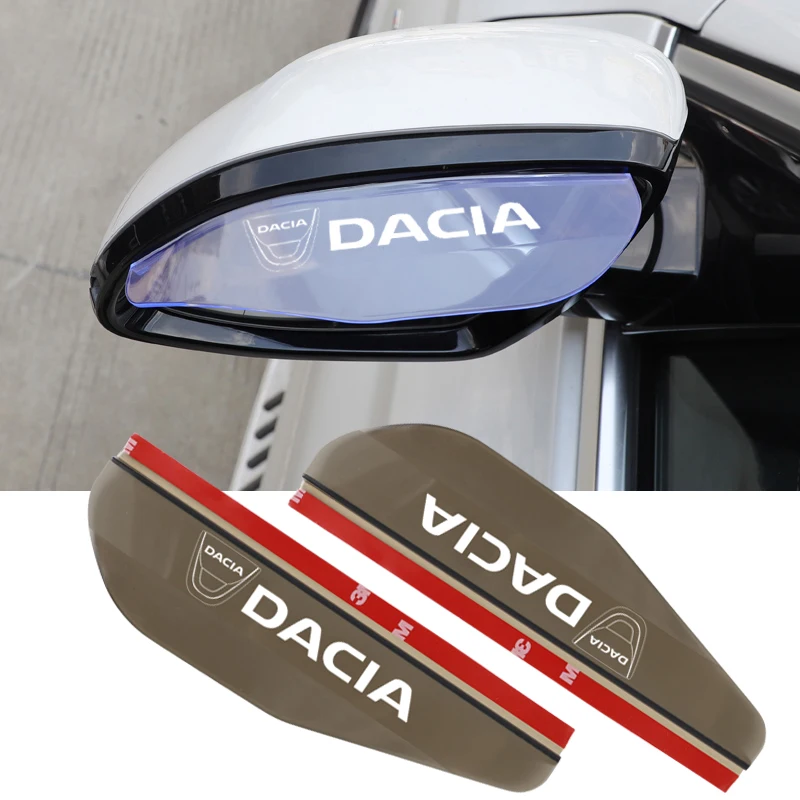 Car Rearview Mirror Rainproof Cover Waterproof Sun Visor For Dacia ...
