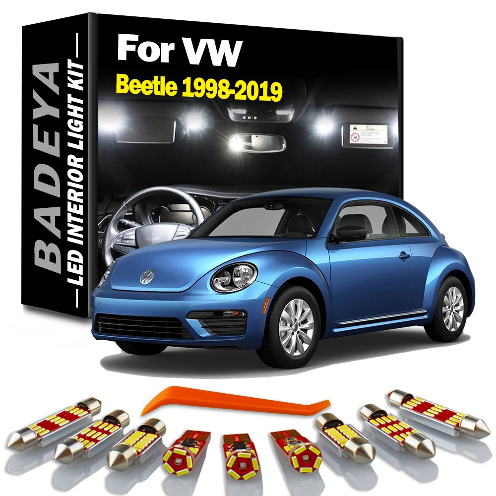 BADEYA-Canbus-No-Error-LED-Interior-Map-Dome-Light-Kit-For-Volkswagen ...