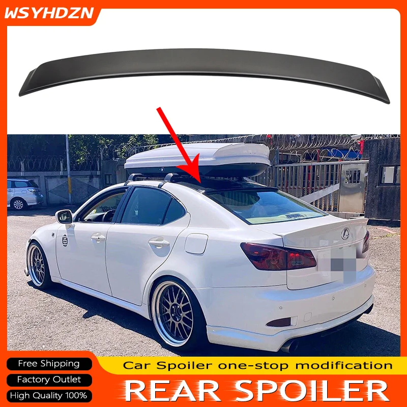 For-2006-2011-Lexus-IS-IS250-IS300-IS350-Roof-Spoiler-ABS-Material ...