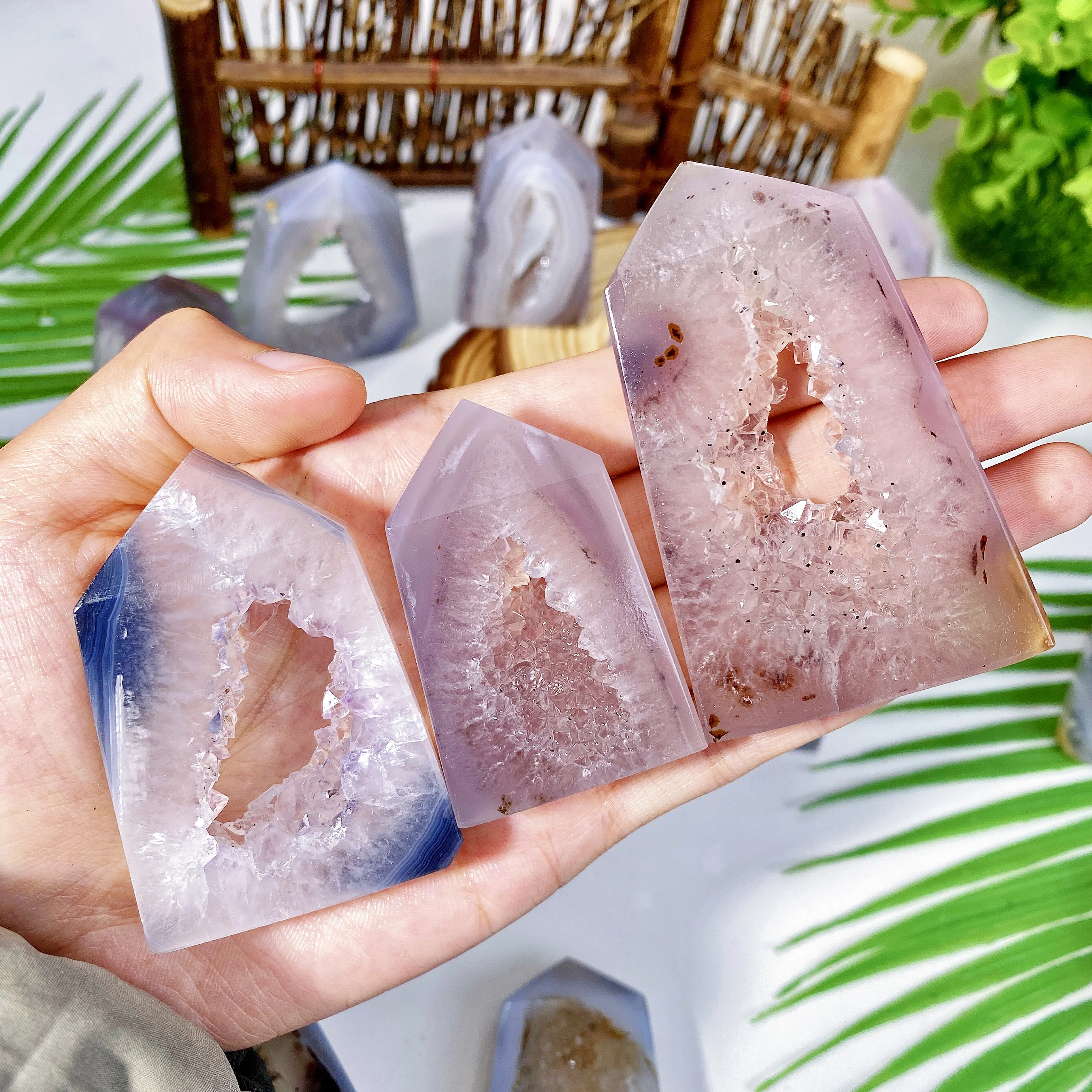 1PC-Random-High-Quality-Geode-Agate-Gate-Natural-Crystal-Gate-Natural ...