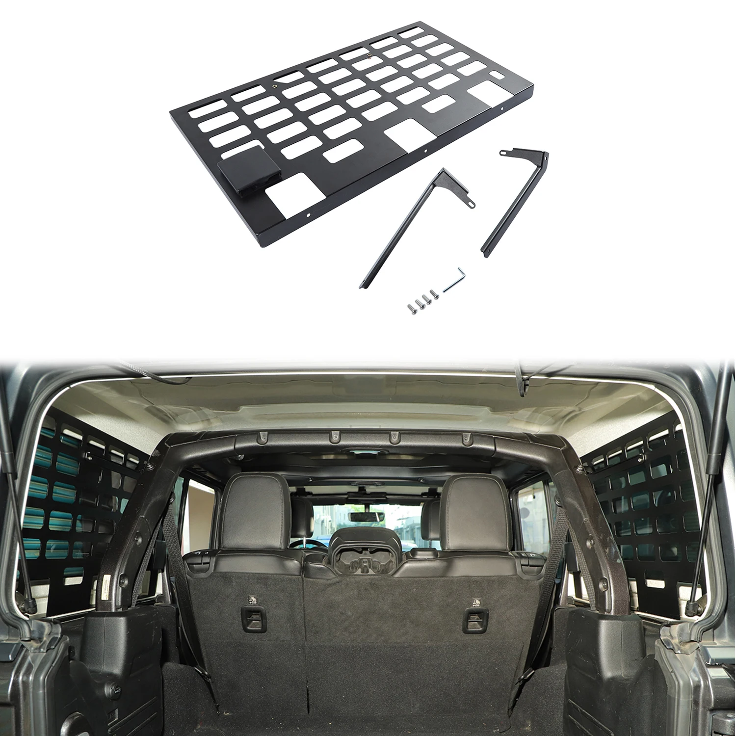 Rear-Racks-4-Door-Car-Tailgate-Trunk-Storage-Rack-Cargo-Luggage-Shelf ...
