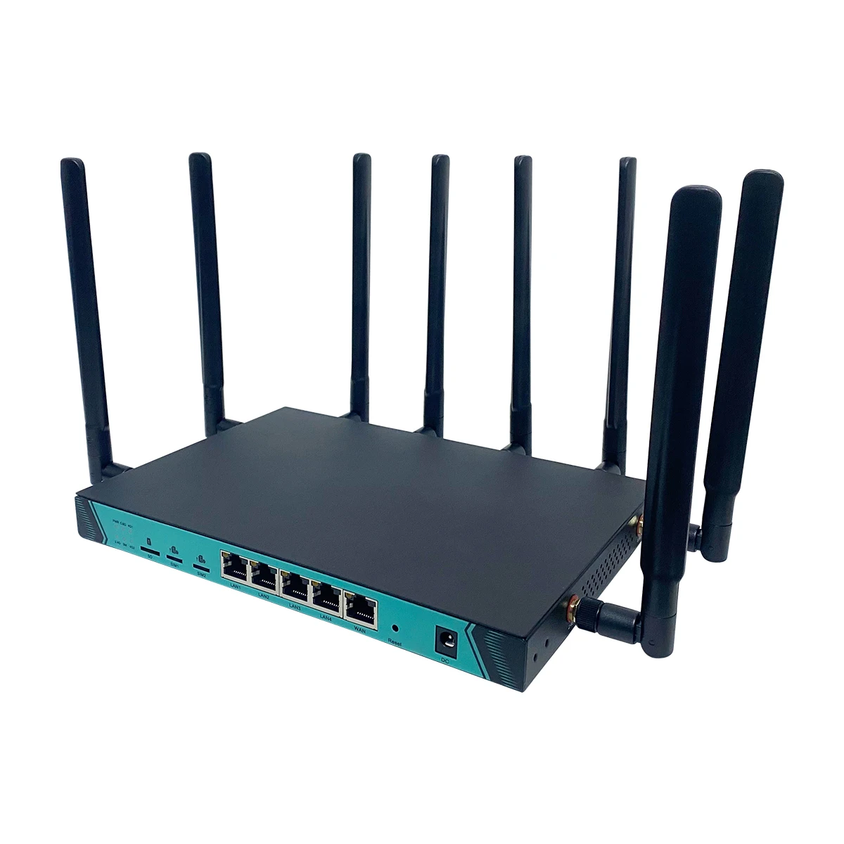 Two-SIM-4G-Openwrt-Router-Gigabit-LAN-1000Mbps-CAT6-Modem-2-4GHz-5-8GHz ...