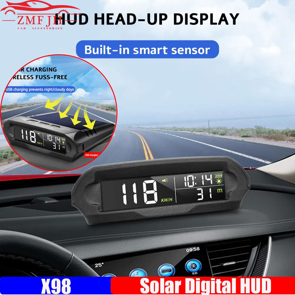HUD-Solar-X98-para-todos-los-coches-pantalla-inal-mbrica-con-carga ...
