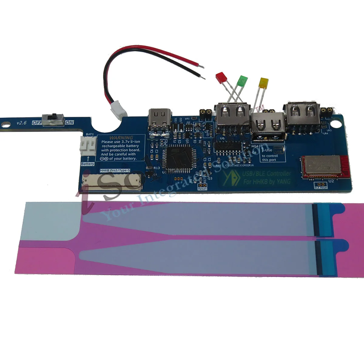 YDKB Keyboard Controller Board USB/BLE Controller (Type C Interface ...