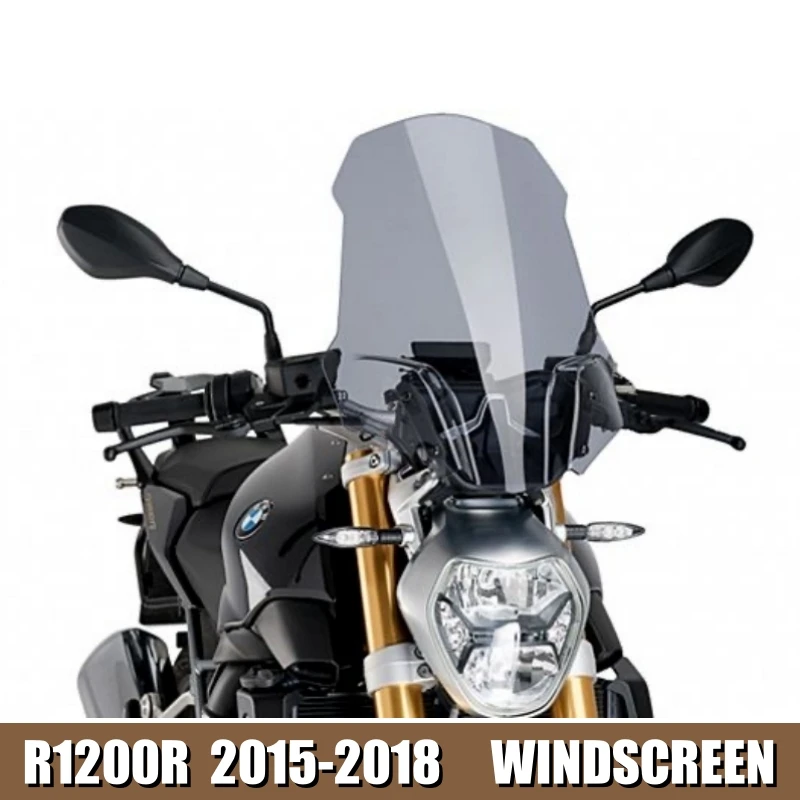 For-BMW-R1200R-R1200-R-1200R-2015-2018-Motorcycle-Windshield ...