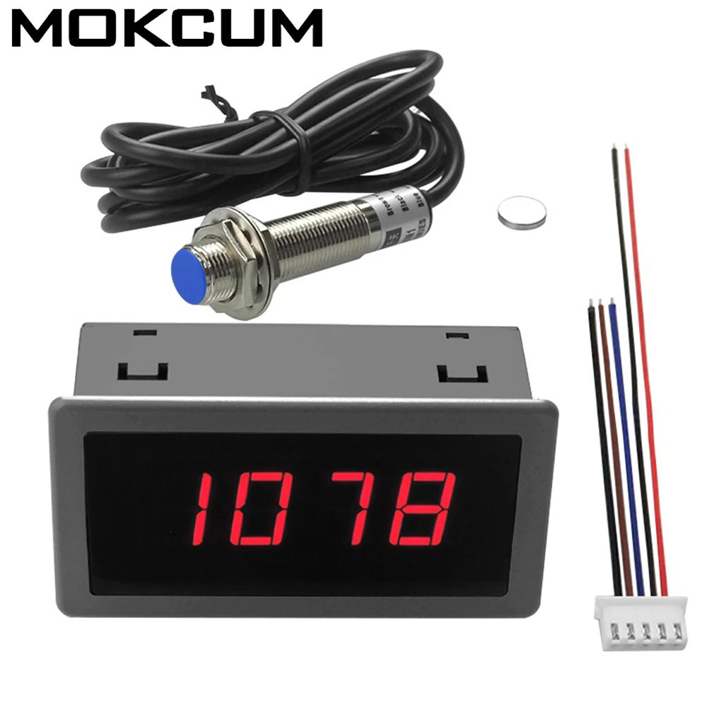 High Precision Tachometer RPM Speed Meter with Hall Proximity Switch ...