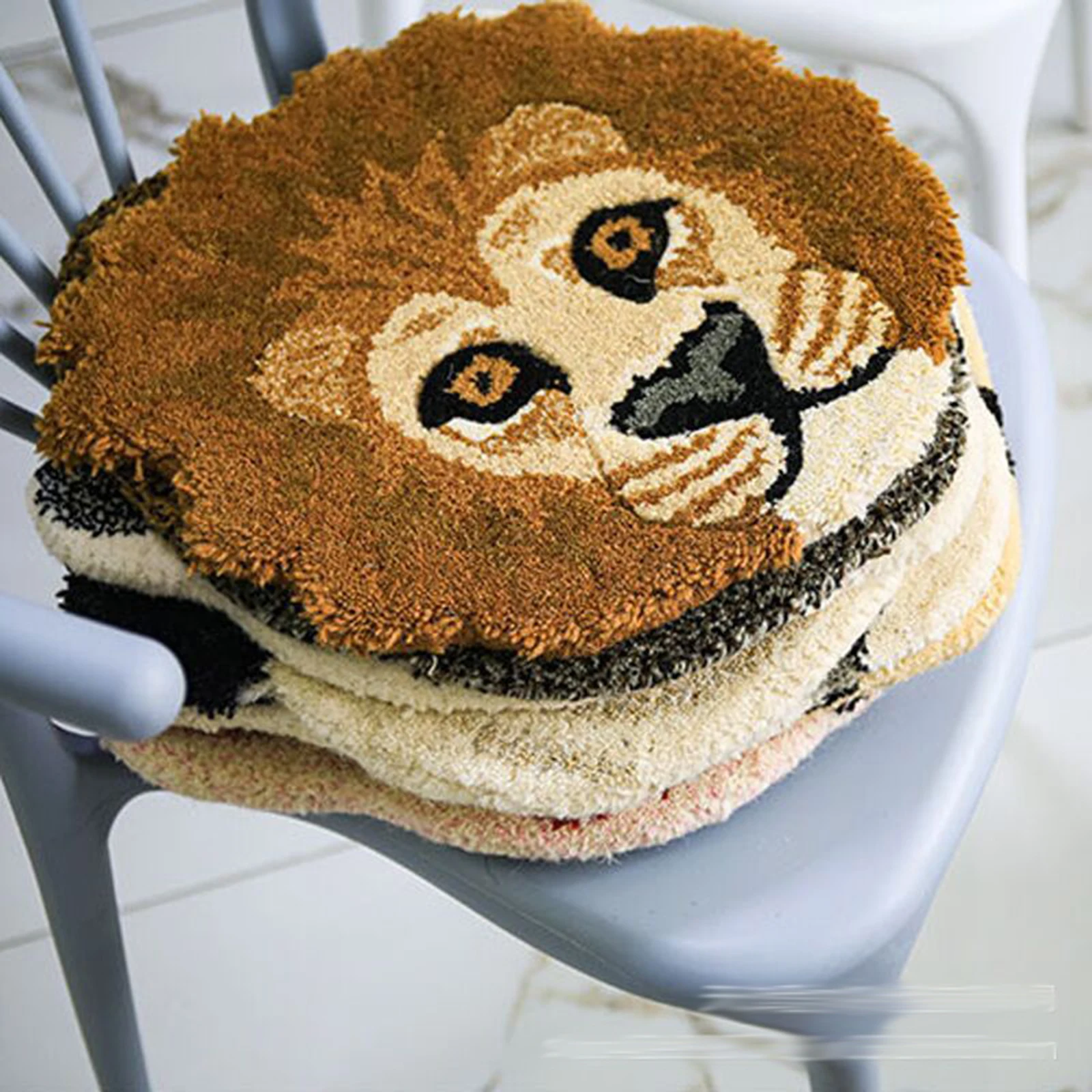 Simple-Plush-Animal-Rug-2022-Fashion-Cute-Cartoon-Tiger-Lion-Animal ...