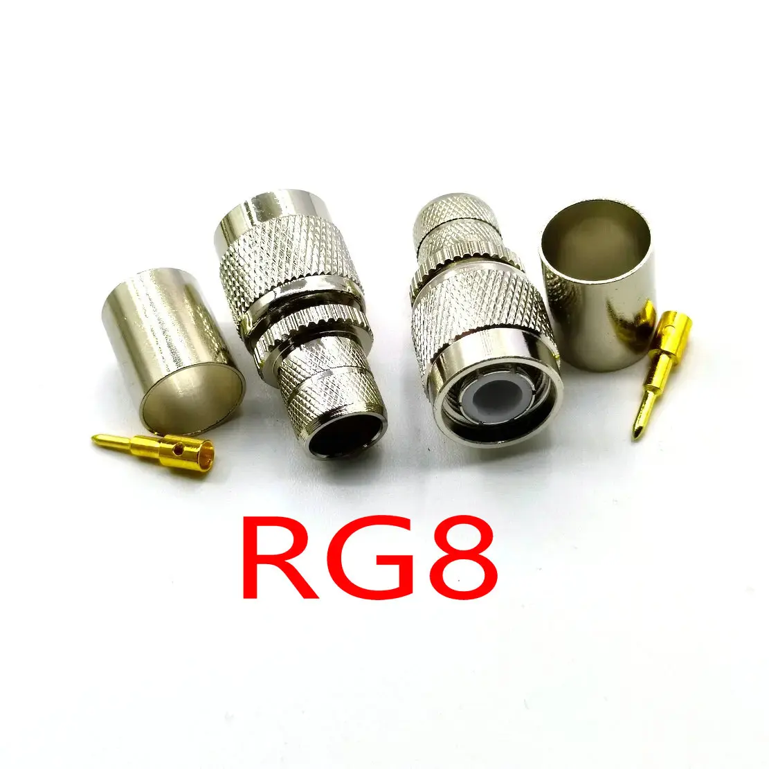 100pcs-adapter-TNC-Male-Crimp-for-LMR400-RG8-RG213-RG214-RG165-7D-FB ...