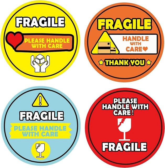 Fragile Box Label