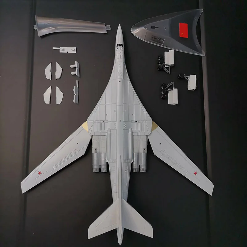 Plane Model Toy 1/200 Scale Russia Air Force Tupolev TU-160 TU160 ...
