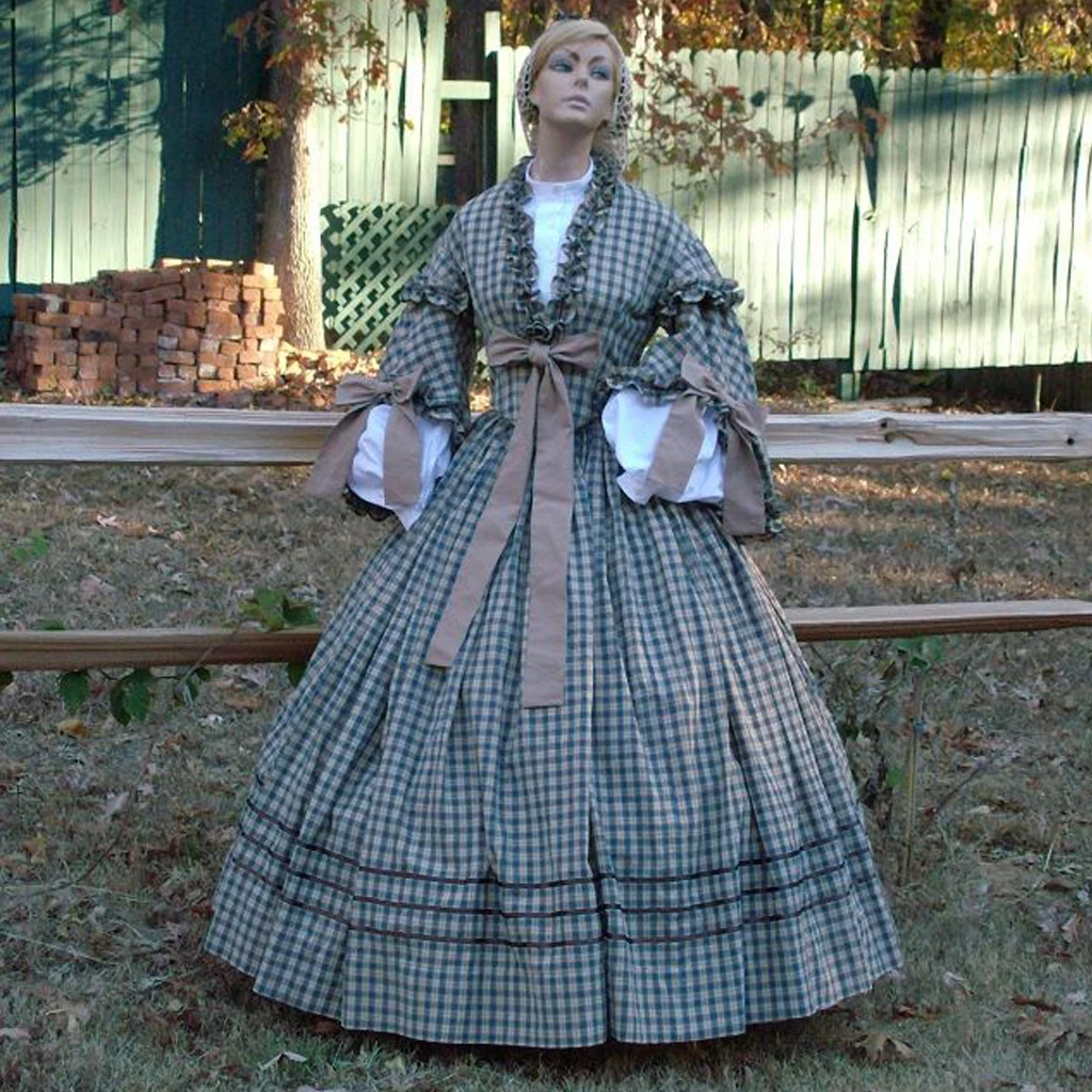 Civil-War-Fashion-Costume-Dress-Victorian-Civil-War-Scarlett-Cosplay ...