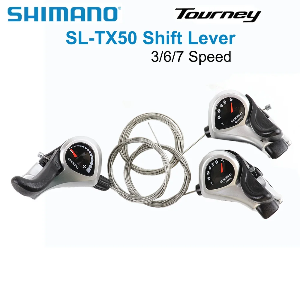 Shimano SL-TX50 tourney sis tx50 alavanca de mudança de bicicleta 3v ...