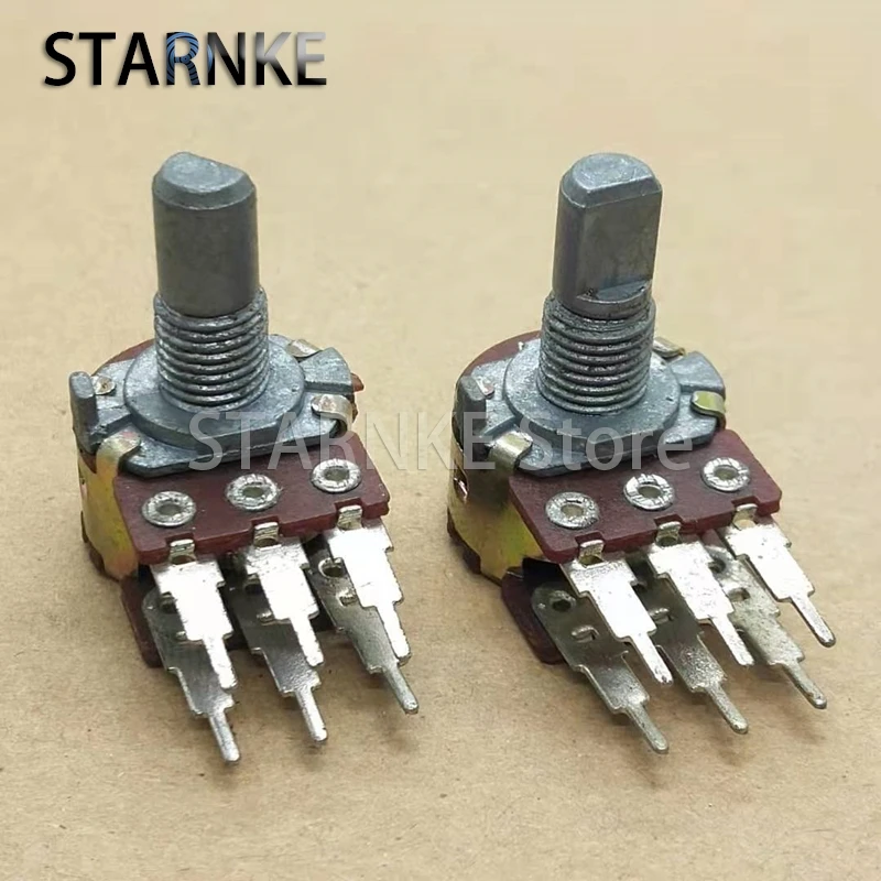 2PCS-148-Type-Dual-6Pins-Potentiometer-A50K-Amplifier-Sound-Volume ...