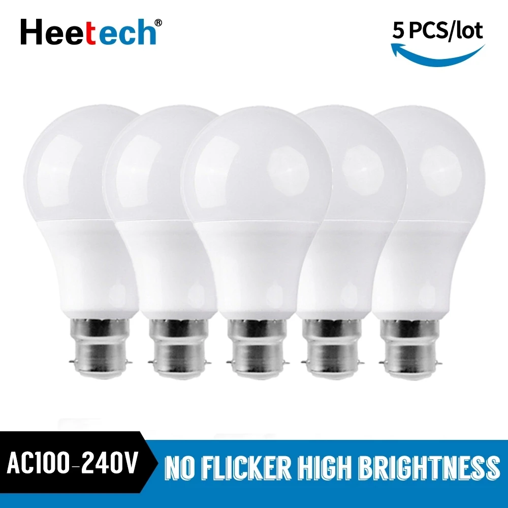 5pcs-Lot-LED-Bulb-B22-Lamp-110V-220V-230V-240V-Lampada-Spotlight-Table ...