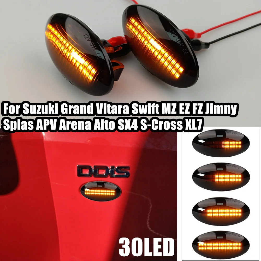 LED-Car-Dynamic-Side-Marker-A-Pair-For-Suzuki-Swift-Jimmy-Vitara-SX4 ...