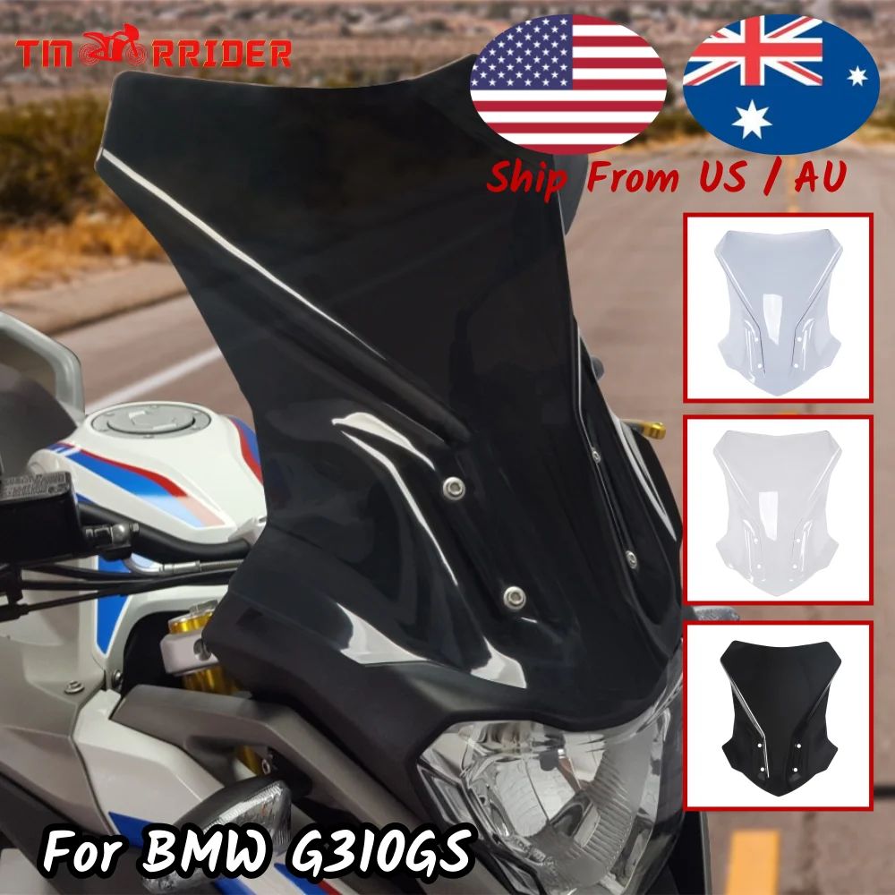 Motorcycle Bmw 310gs Accessories 2022 | Windscreen Windshield Wind ...