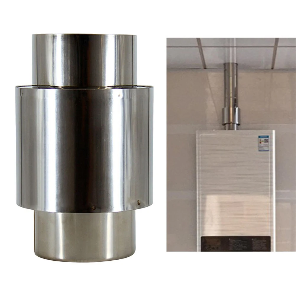 60mm-Stove-Pipe-Chimney-Tent-Pipe-Flue-Extension-Tube-Adapter-Stainless ...