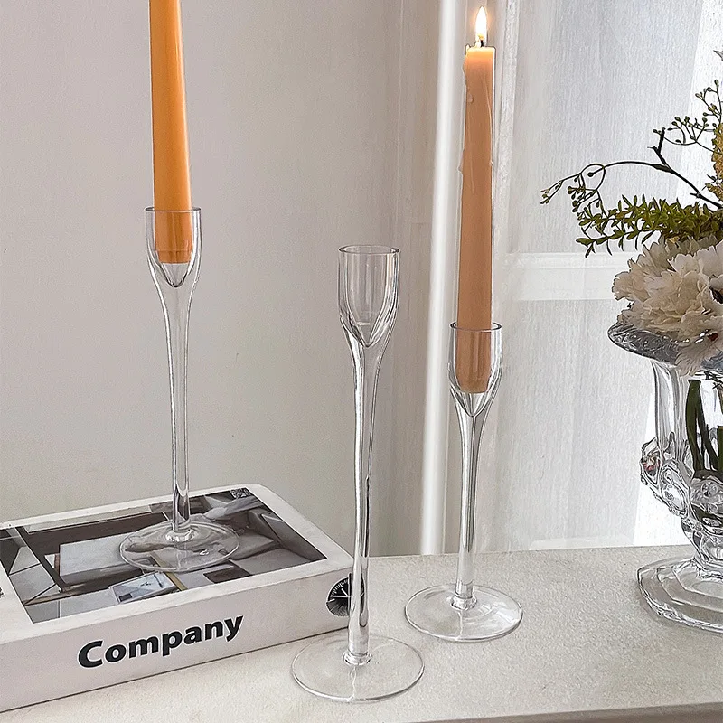 European-Style-Transparent-Glass-Candle-Holder-Creative-Romantic ...