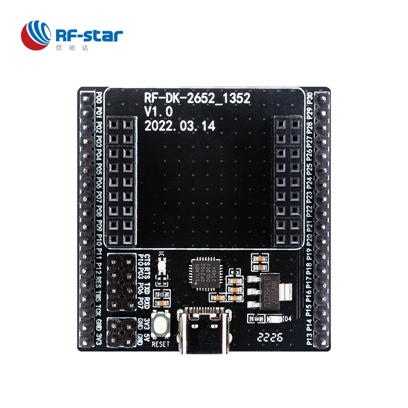 RF-Star USB-To-UART EVB Bare Development Board ไม่มีโมดูล RF-Star TI-จากการลงทุนหลายโปรโตคอลโมดูล