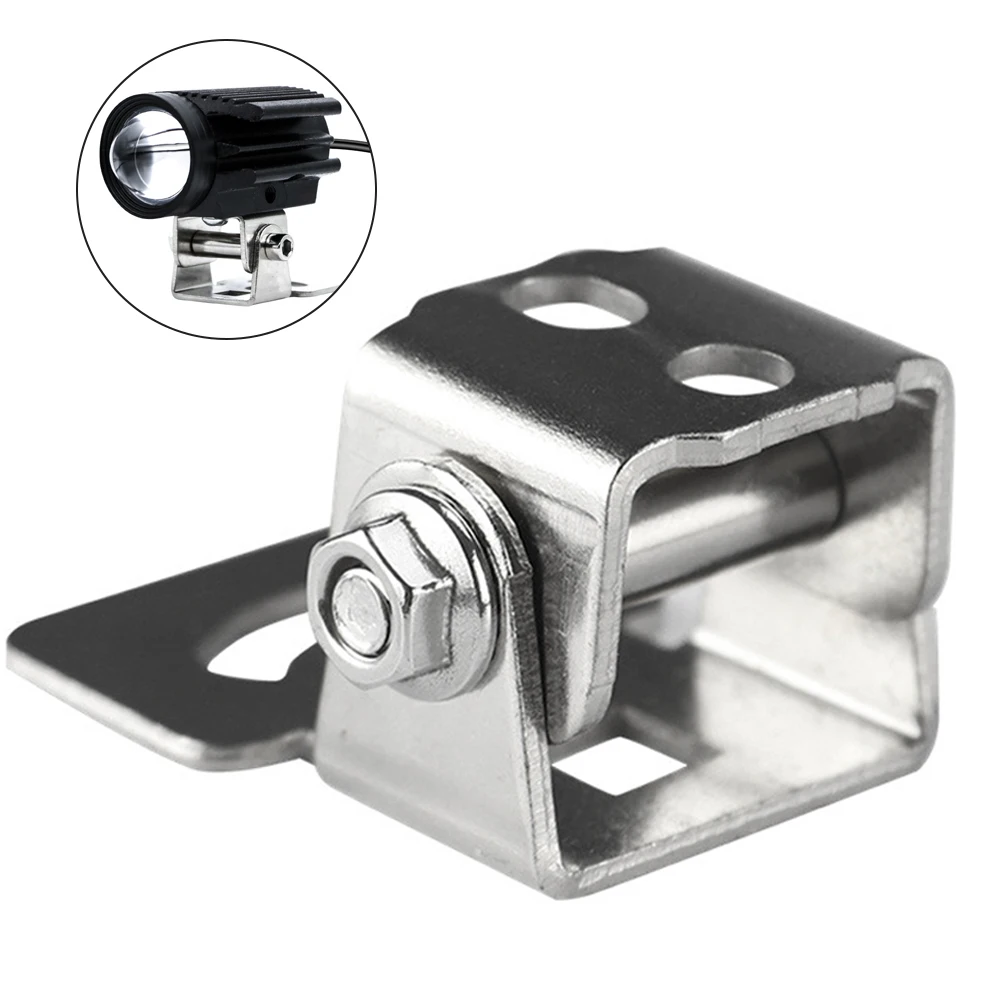 Motorcycle-Headlight-Spotlight-Brackets-Parts-Sponge-Clamp-Led-Light ...