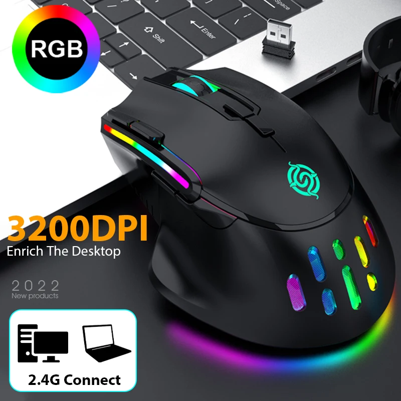 USB-Wireless-2-4G-Multifunctional-Gaming-Mouse-3200-DPI-RGB ...