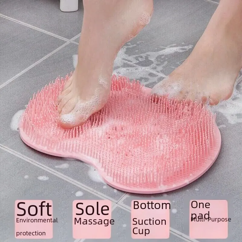 Bathroom-Multi-functional-Foot-Scrubber-Back-Scrubber-Bath-Brush-Foot ...