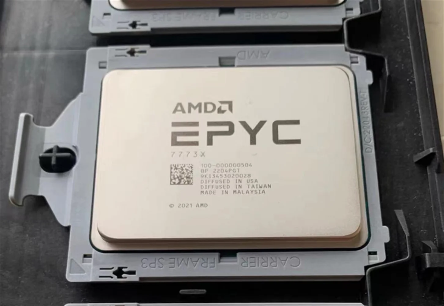 Amd epyc 7773x 2.2ghz 64 núcleo/128 thread l3 cache 768mb tdp 280w sp3 ...