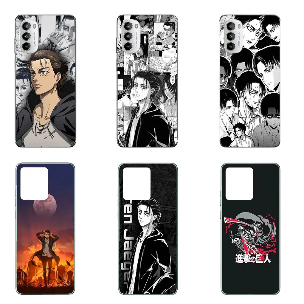 Attack on Titan Levi Phone Cover Casing for Moto Edge 30 (T08)