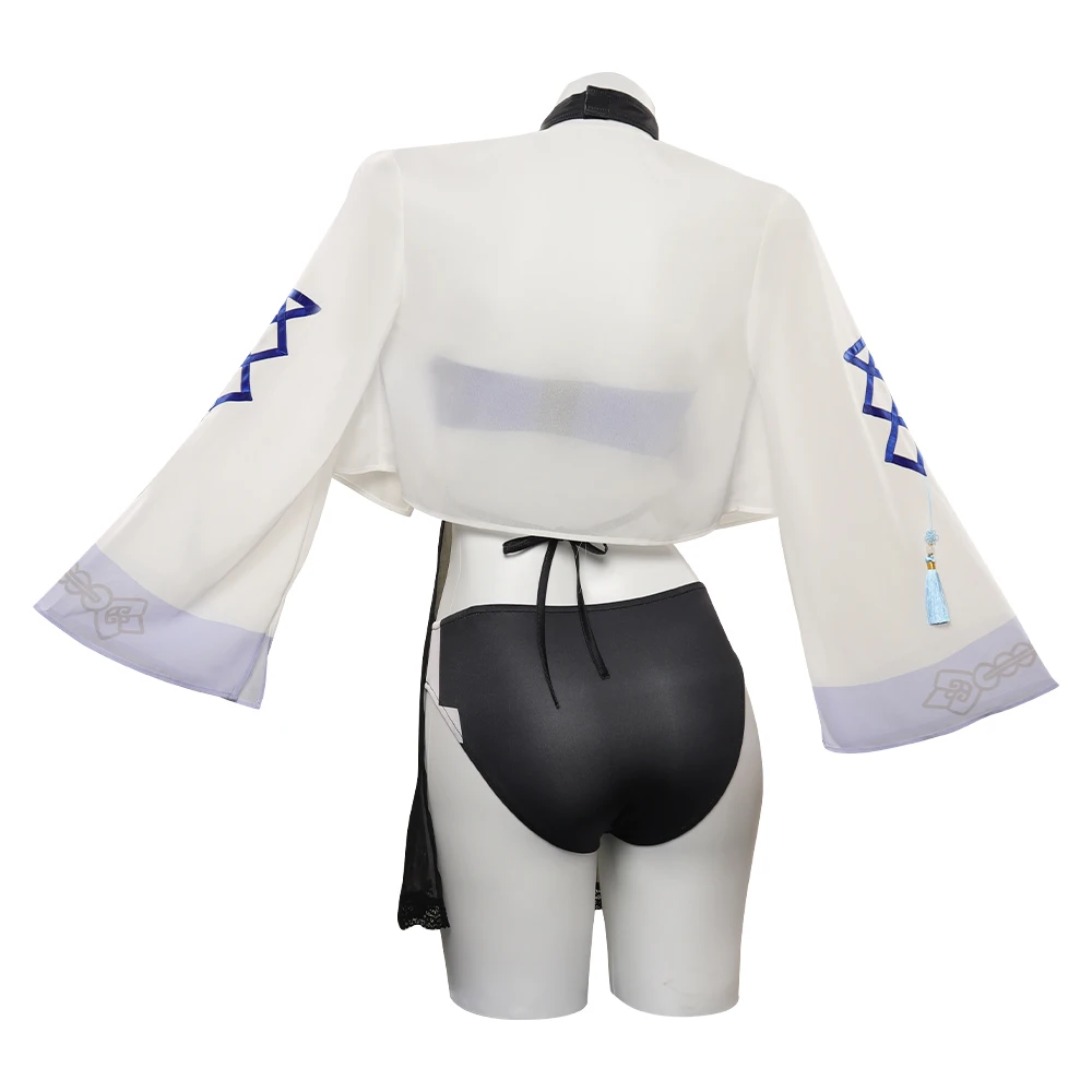 Genshin Impact Yelan Swimsuit Cosplay Costume - AllCosplay.com