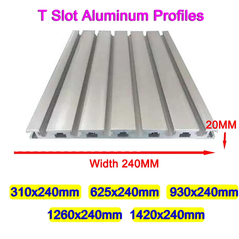 LY CNC T Slot Aluminum Profiles Extrusion Frame for CNC 3D Printer ...