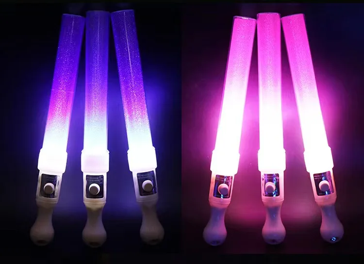 15pcs - rose - Bâton Lumineux Coloré Led Bâtons Lumineux Tiktok Bâtons ...