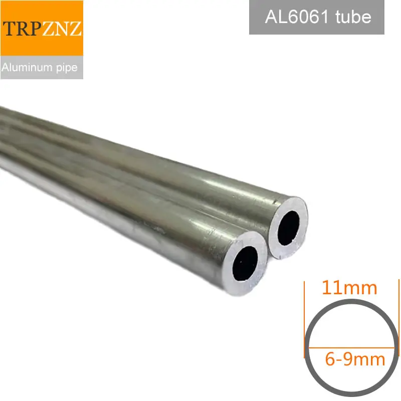 6061 aluminum tube pipe outer diameter 11mm inner diameter 9m 8mm 7mm 6mm hollow aluminum pipe ...