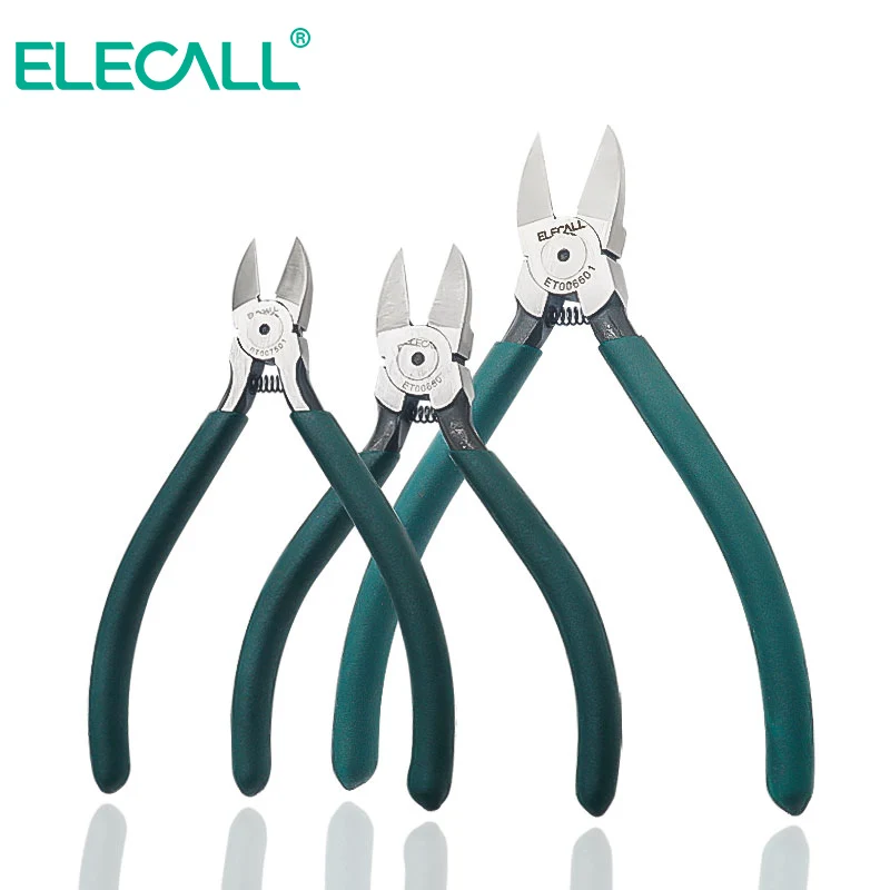 ELECALL-Wire-cutters-Nippers-Diagonal-pliers-cutting-nipper-wire-plier ...
