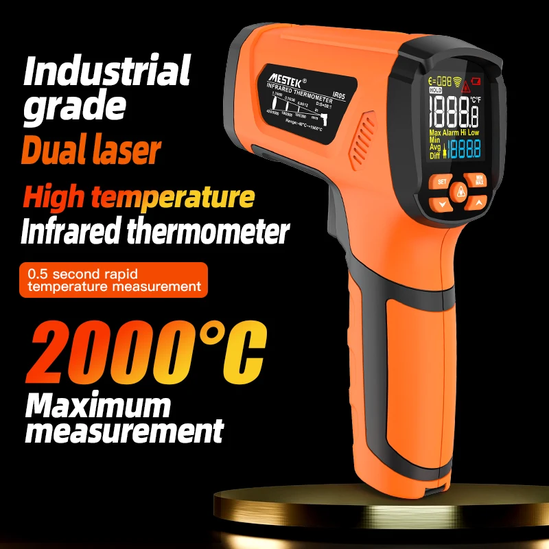 Industrial-Dual-Laser-Pyrometer-40-C-2000-C-High-Temperature-Meter-K ...
