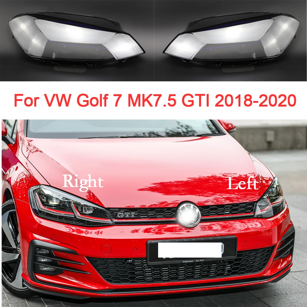 Car-Headlight-Cover-For-VW-Golf-MK7-5-GTI-2018-2019-2020-Right-Left ...