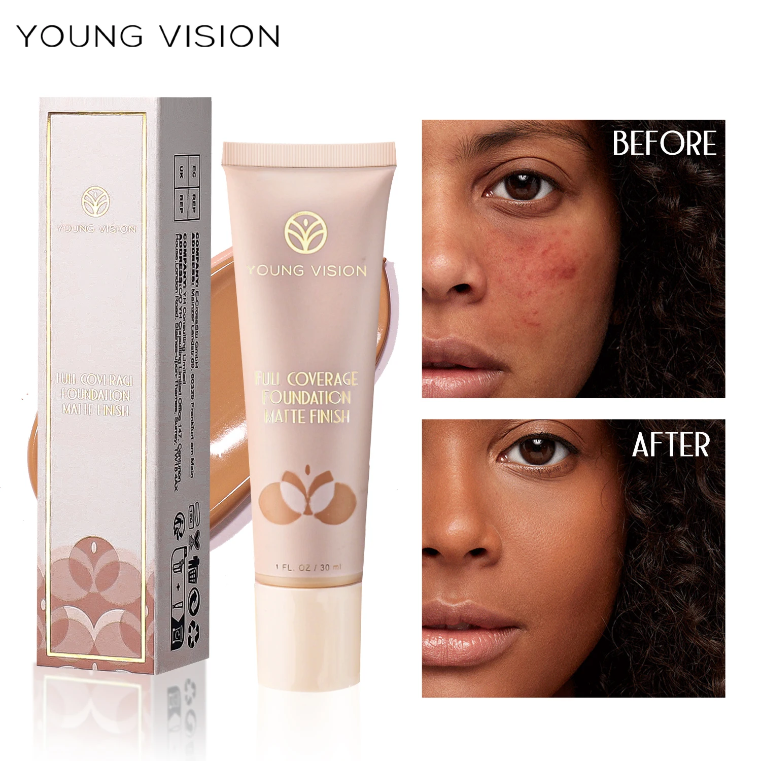 YOUNG-VISION-matte-face-concealer-acne-wheat-face-foundation-cream-6 ...