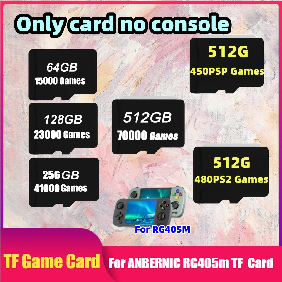 TF-Card-For-Anbernic-RG405m-Memory-Card-Classic-Retro-Game-Preloaded ...