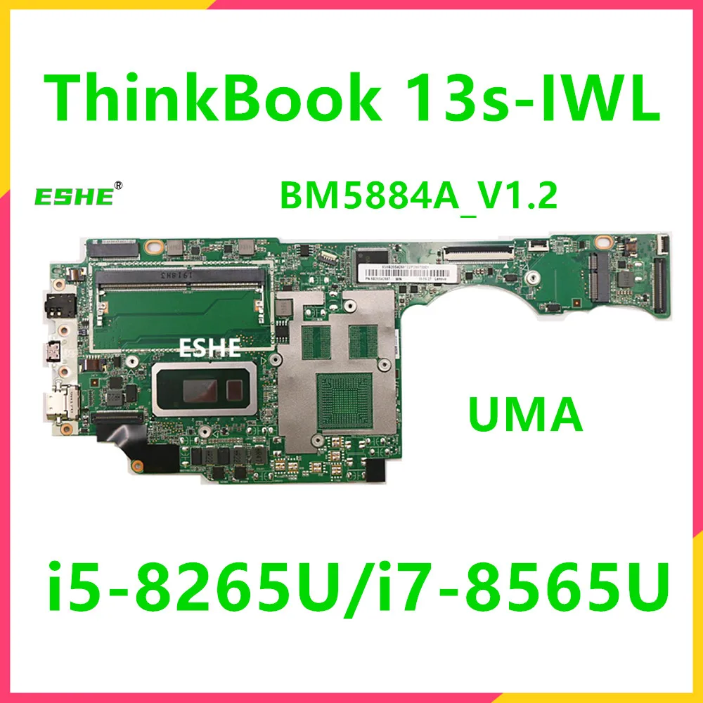 For-Lenovo-ThinkBook-13S-13s-IWL-Laptop-Motherboard-5B20S42587 ...