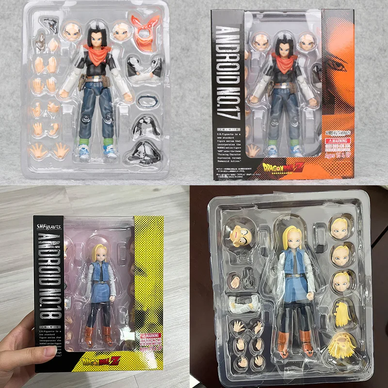 Shfiguarts-dragon-ball-z-android-no-18-android-no-17-figura-de-a-o ...