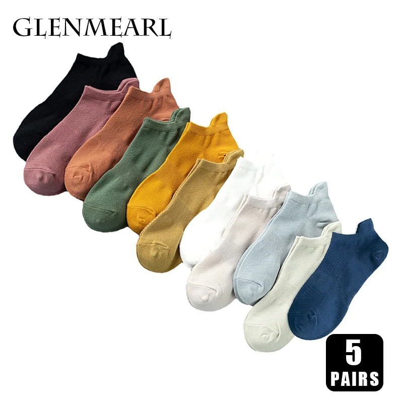 Short Cotton Compression Sock | Women Socks Cotton Short | Cotton Ankle ...