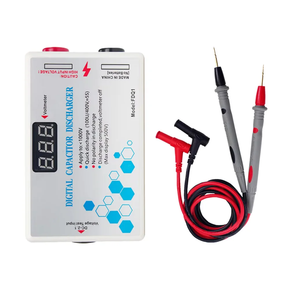 Digital Capacitor Discharger Protection Fast Discharge Pen Test Probe ...