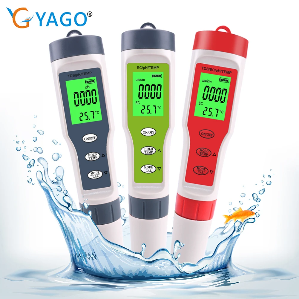 Multifunctional-PH-Tester-Digital-Water-Quality-Monitor-Tester-PH-TDS ...