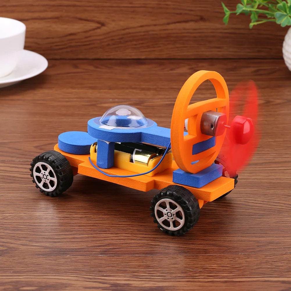 Kid-DIY-Educational-Science-F1-Electric-Propulsion-Racing-Car-Model-Kit ...