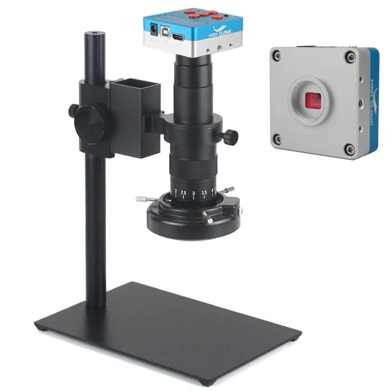 Caméra de Microscope 4K 48mp 60fps HDMI USB, lentille c-mount ...