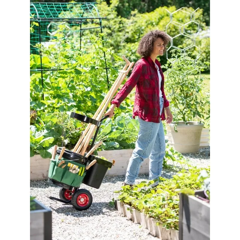 Heavy-Duty-Mobile-Tool-Storage-Caddy-All-in-One-Easy-Roll-Garden-Tools ...