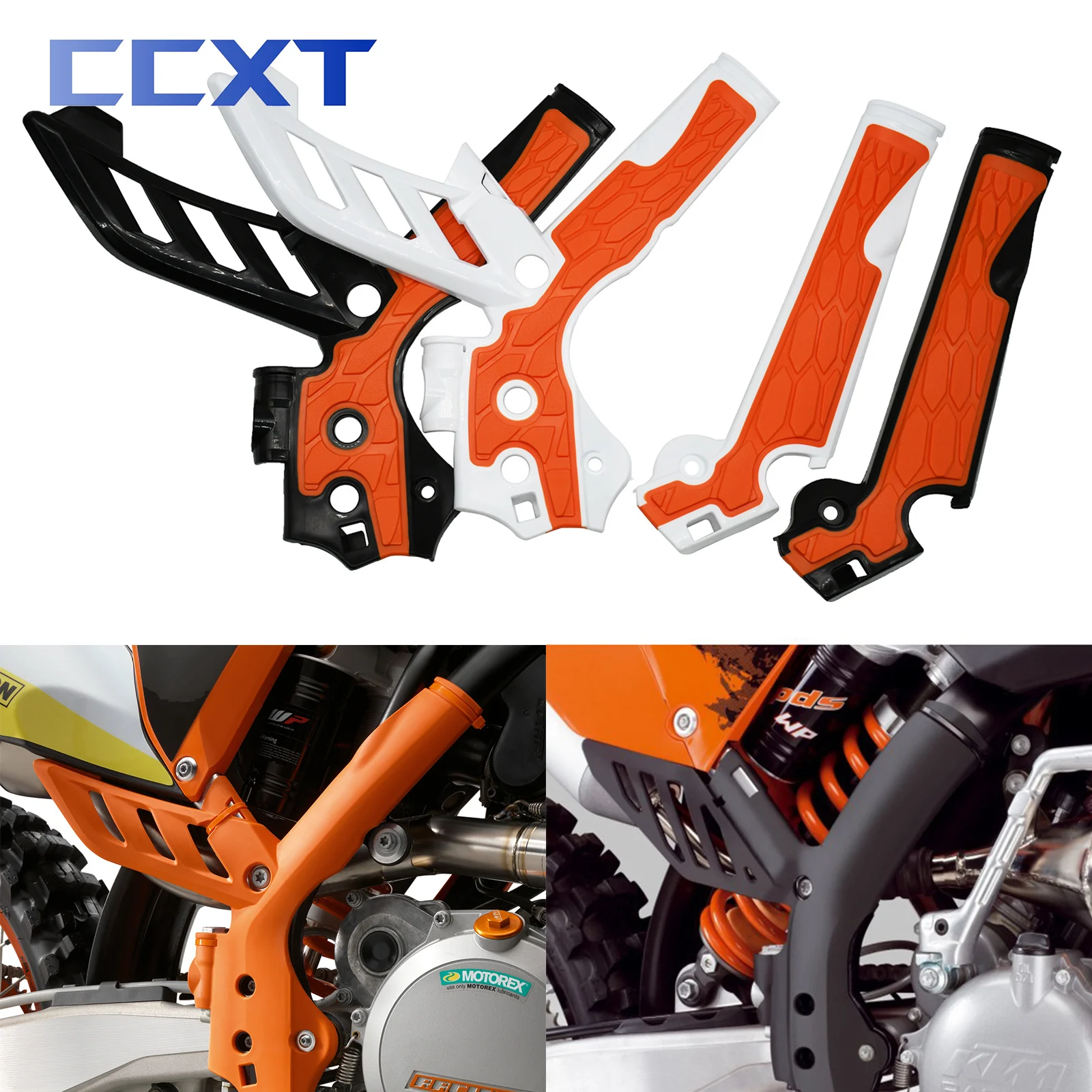 Motorcycle-X-Grip-Frame-Protection-Guard-Cover-For-KTM-EXC-EXCF-XCW ...