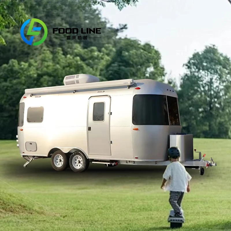 Customized Street Mobile FL Camper RV Trailer New Caravan Camper ...