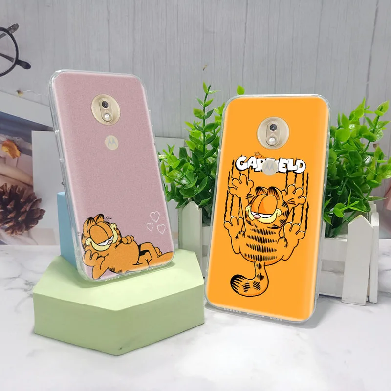 Прозрачная мягкая фотовспышка Cat Garfield для Infinix Hot 9 Lite 8 8I ...