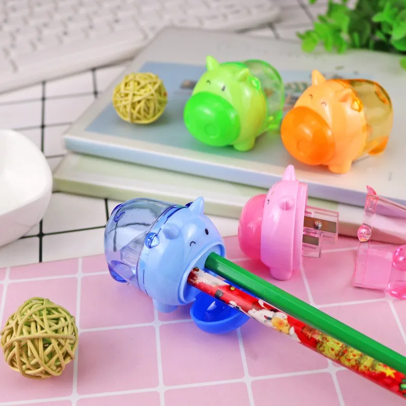 Mini-Cute-Cartoon-Pig-Pencil-Sharpener-School-Student-Stationery-Kids ...