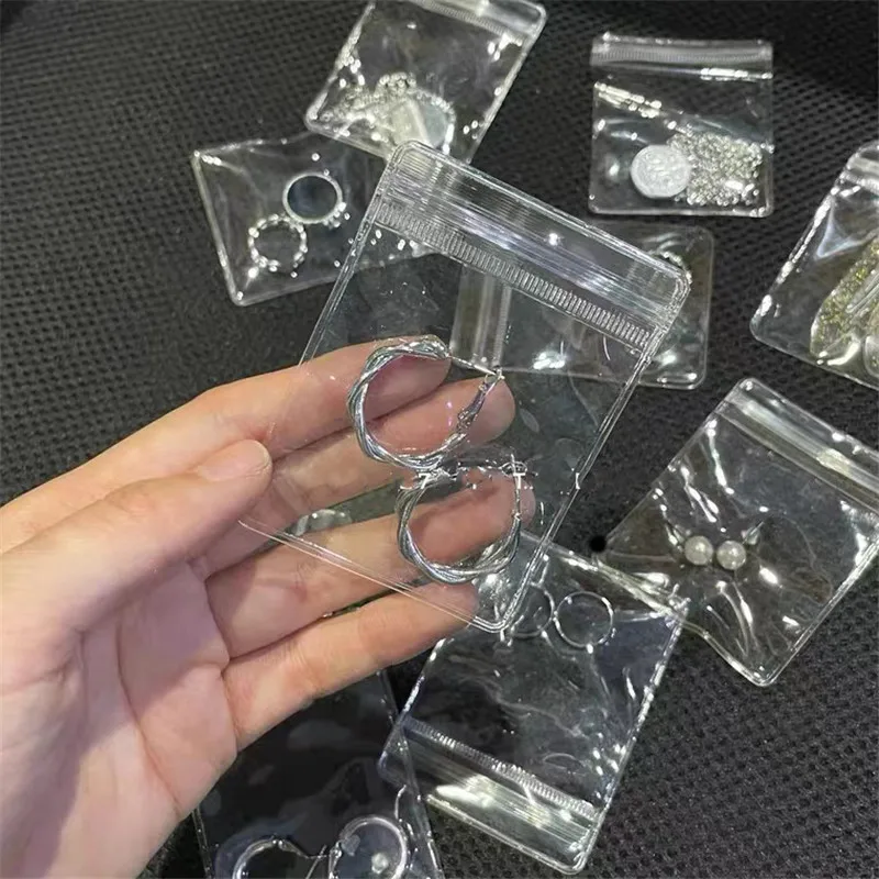 10pcs-PVC-Jewelry-Pouches-Bags-Clear-Self-Sealing-Bags-Anti-Oxidation ...